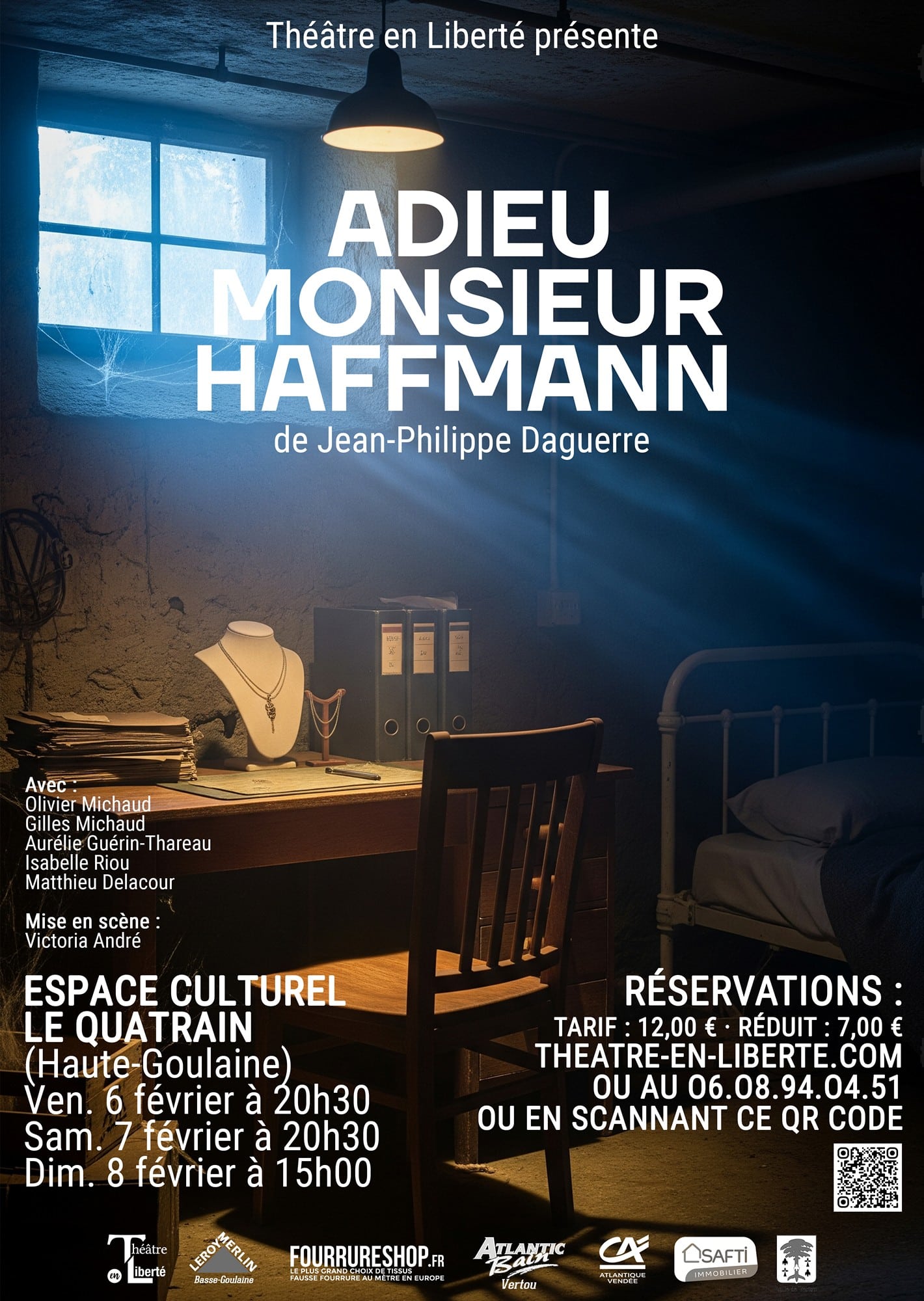 Spectacle : Adieu Mr Haffman - Site officiel de la ville de Vertou (44)